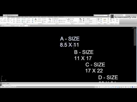 Standard paper sizes