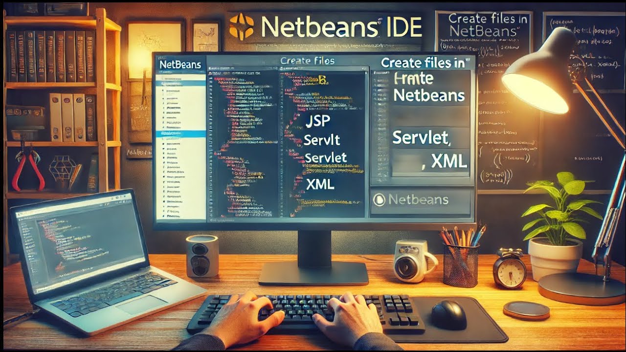 How to Create Files in NetBeans | HTML, JSP, Servlet & XML | Step-by-Step Guide