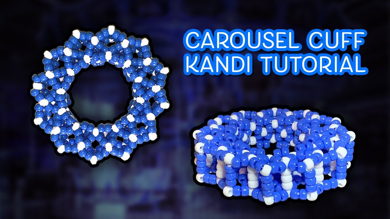 Carousel Cuff | Intermediate Kandi Tutorial