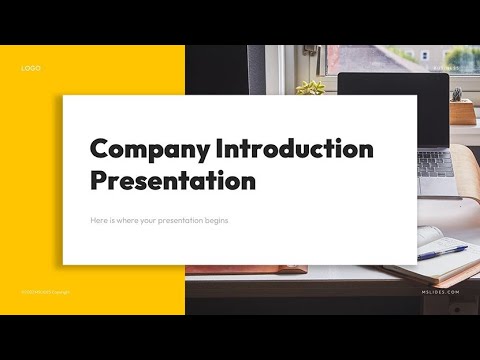 Company Introduction PPT Template by mslides