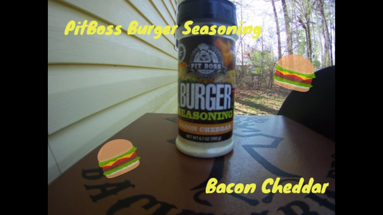 Pit Boss Burger Seasoning - Bacon Cheddar