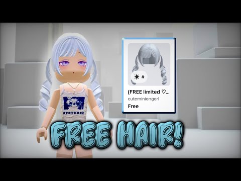 New FREE Upcoming HAIR on Roblox! How to get the Light Blue Curly Hair for 0 ROBUX by REDEEMING CODE