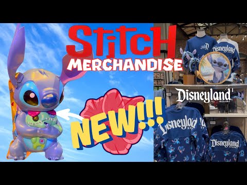 NEW Stitch Merch at Disneyland! 🌸 Lilo & Stitch Live Action Movie Sipper Reveal!
