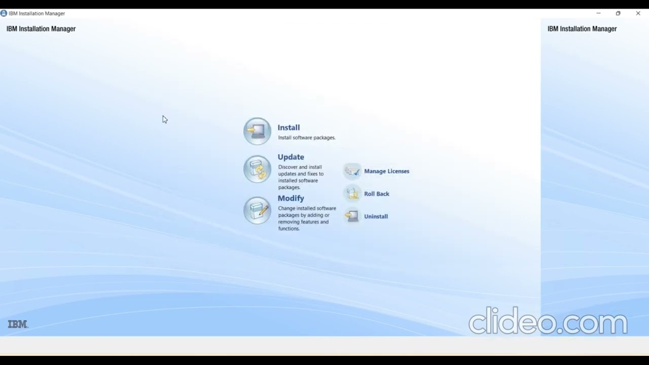Eclipse Client for IBM EWM