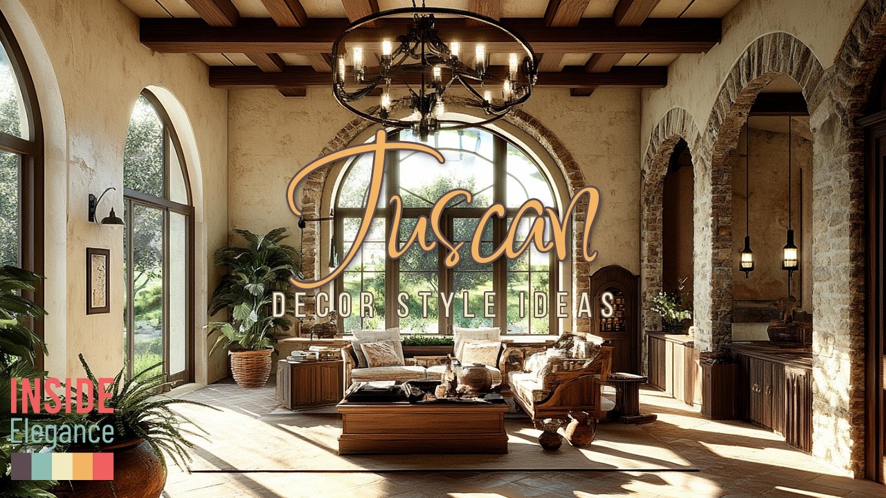 Tuscan Style Decor: How to Achieve a Warm, Mediterranean Look