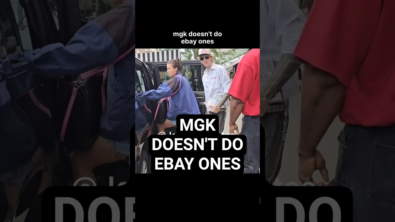 mgk doesn't do autographs for eBay sellers: 