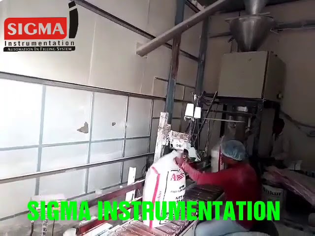 Bag Stitching Conveyor - Semi Automatic Bag Packing and Stitching ...