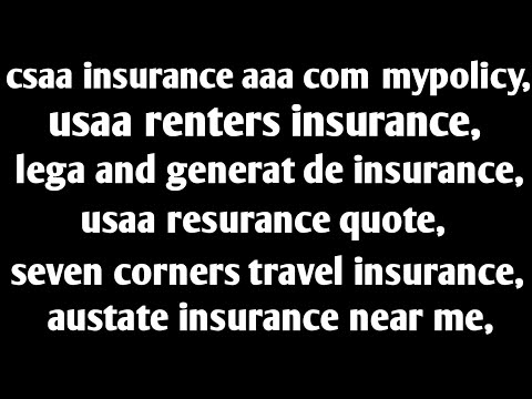 csaa insurance aaa com mypolicy | usaa renters insurance | legal and general life insurance