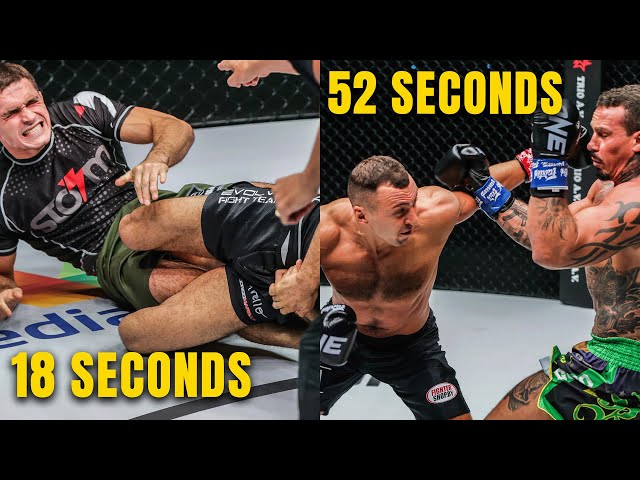 WATCH: ONE Championship’s fastest finishes of 2022