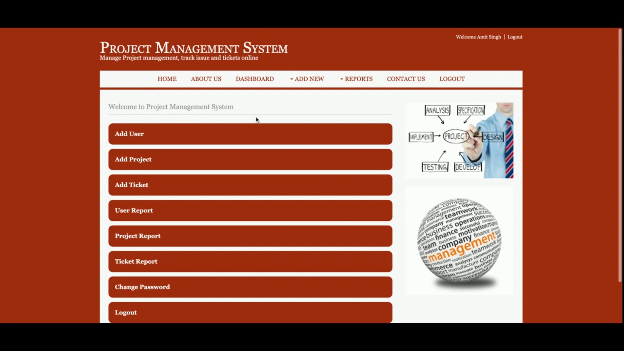 Project Management System | Java JSP Servlet Project Tutorial | Java JSP CRUD Project