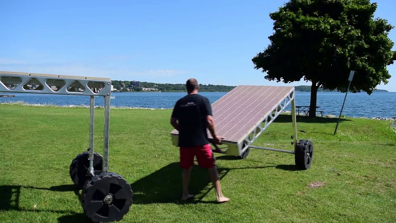 CanadaDocks™ Standing Dock Wheel Kit