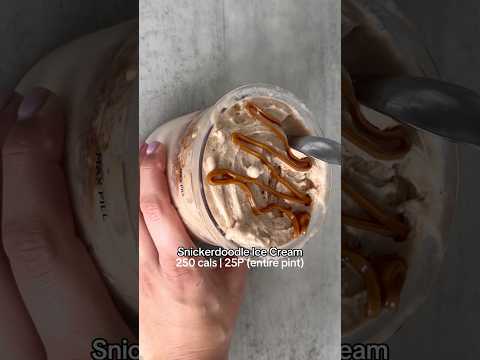 250 Pint of Snickerdoodle Ice Cream | Ninja Creami Recipe