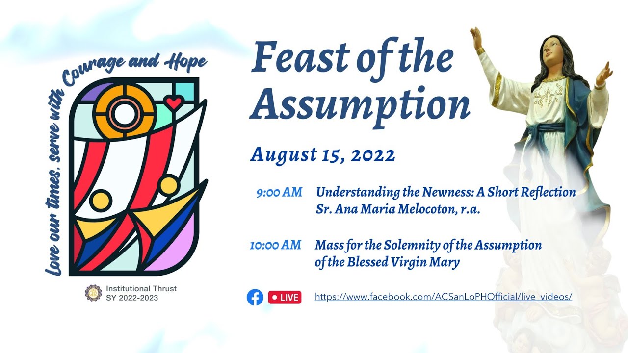 Celebration of the Feast of the Assumption 2022