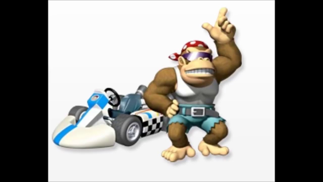 Funky Kong making funky sounds