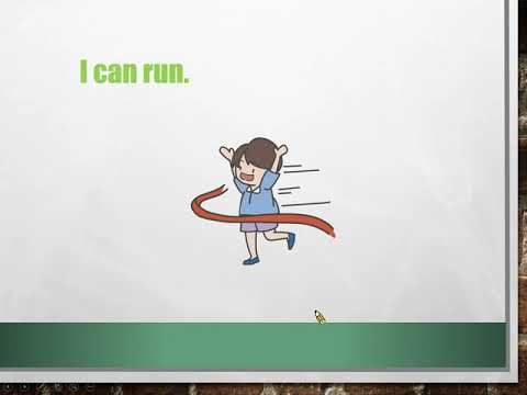 句子活用：I can [dance, jump, read, run, sing, swim, write]. | 英語文 | 均一教育平台