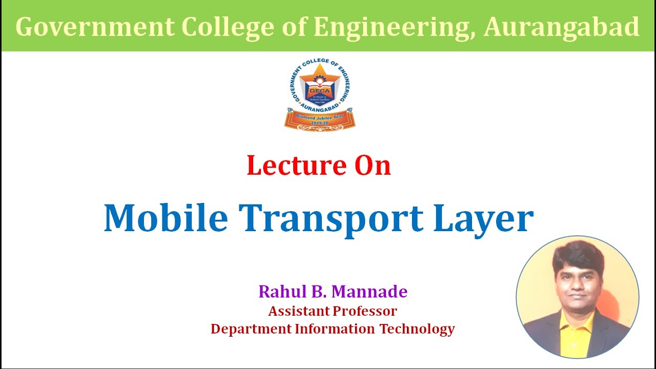 03 Mobile Transport Layer: Indirect TCP