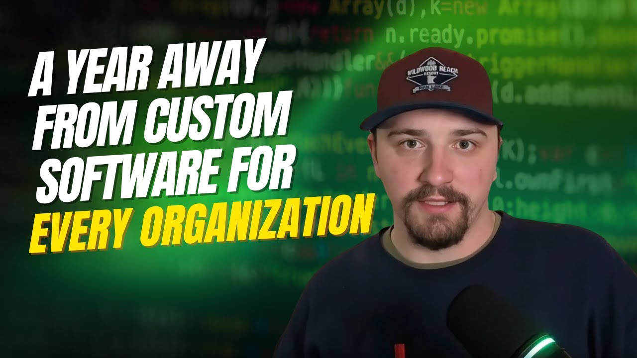 Because of AI: We’re A Year Away From Custom Software for Every Organization