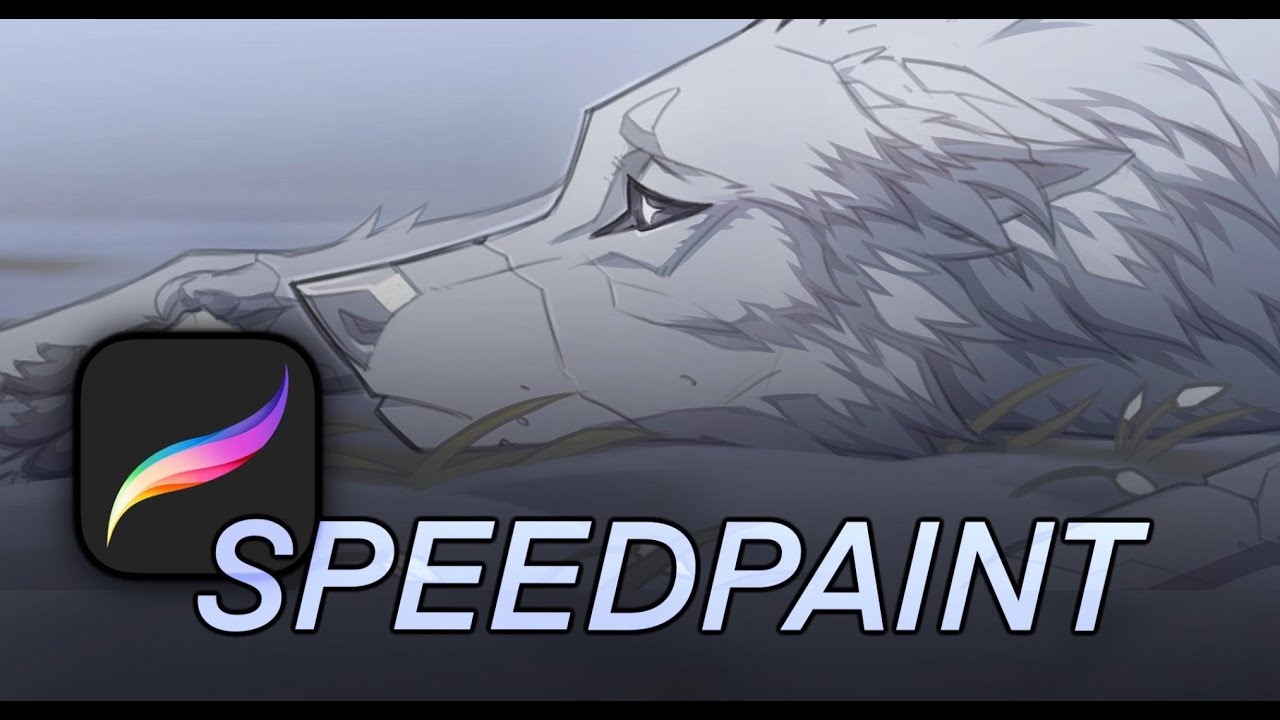 Hope — Speedpaint Wolf OC