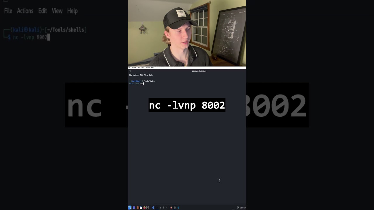 Linux Reverse Shell Using NetCat #infosec #ethicalhacking #cyberattack #cyberawareness