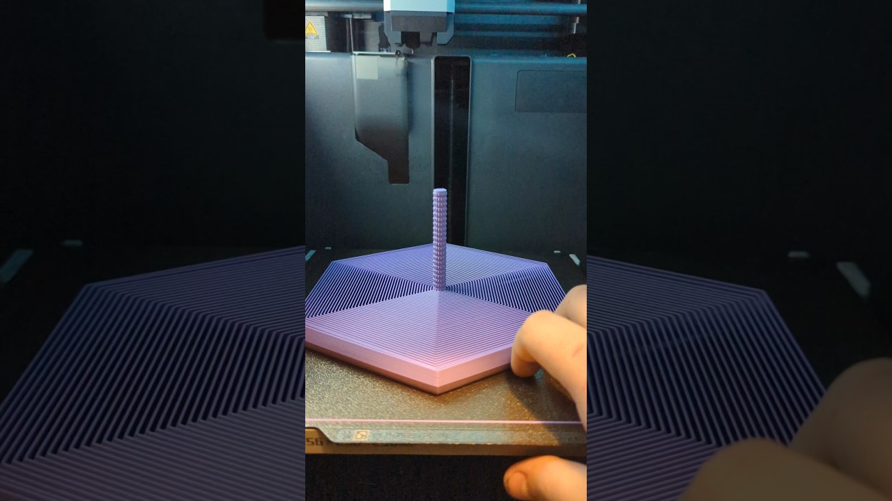 Hexagon Fidget 3D PRINTED by Dave'sPrints #3dprinting #makerworld #fidget #fidgettoys #asmr