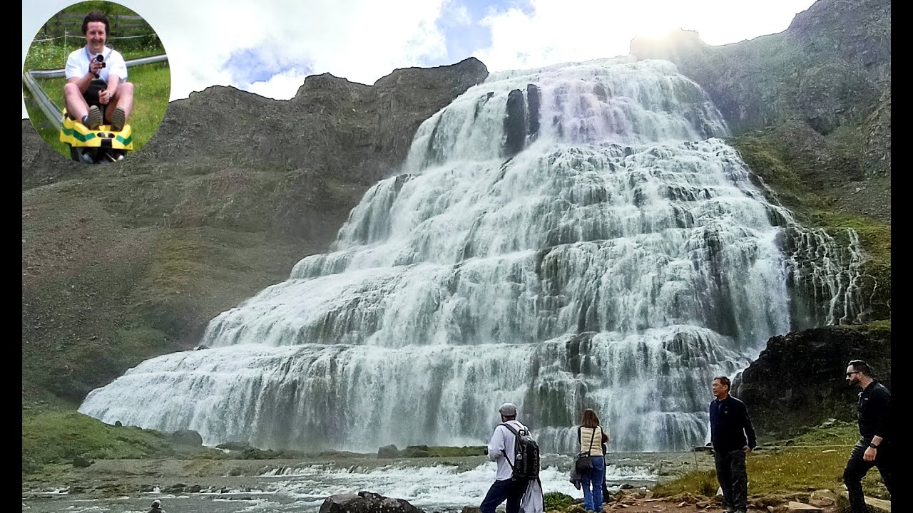 Dynjandi Waterfall (2022 Hike Footage) - Westfjords Region Iceland (Enchanted Princess Cruise)
