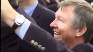 Manchester United Treble 1999: Pictures and video as 500,000 Reds ...