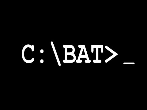 Batch File Tutorial : Expert techniques example 1: "ANCHOR.BAT" (pt.1)