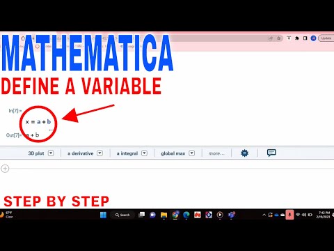 ✅ How To Define A Variable In Mathematica 🔴
