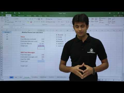 MS Excel: Basic Formulas Video Lecture - Primary 6