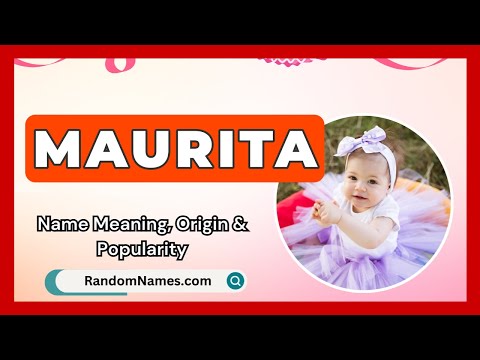 Maurita - Baby Girl Name Meaning, Origin & Popularity - RandomNames.com