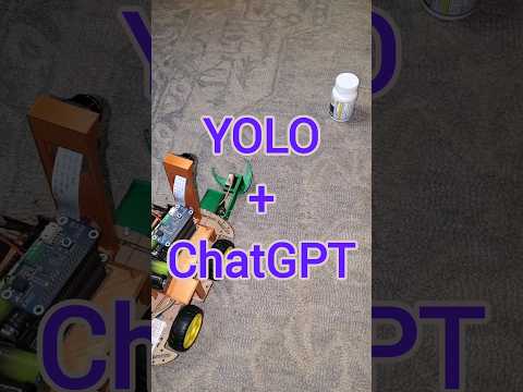 added YOLO object detection to the ChatGPT robot. movements are a lot more accurate now