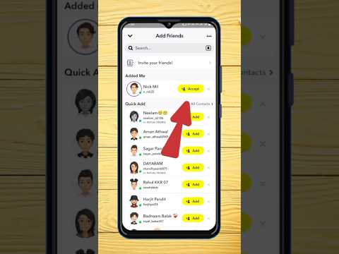 How To Accepted Friend Request In Snapchat || Snapchat Pe Friend Request Kaise Accept Karen ||