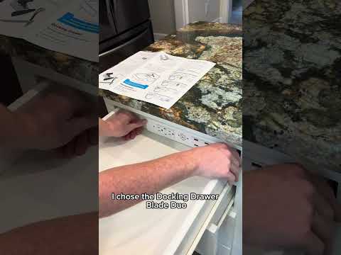 Jessica’s secret to a clutter-free kitchen? The Docking Drawer Blade Duo! 🔋