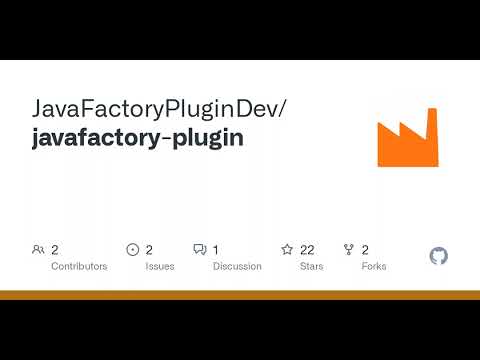 GitHub - JavaFactoryPluginDev/javafactory-plugin