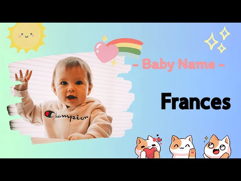 FRANCES | Frances name meaning | Girl Name Meaning | Frenchwoman (2023)