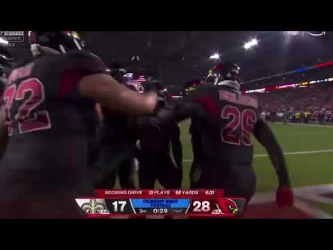 Kyler Murray 5 Yard Touchdown Pass to Greg Dortch | Saints vs Cardinals