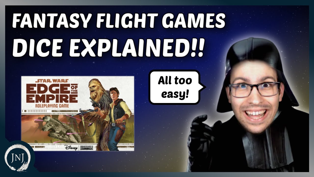 Star Wars Fantasy Flight Games Dice Explained! | Edge of the Empire Dice | Happy Star Wars Day!