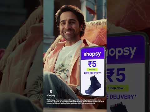 Shopsy | Tshirt @Rs.20 | Ayushmann Khurrana | Aaj Shopsy Kiya Kya?