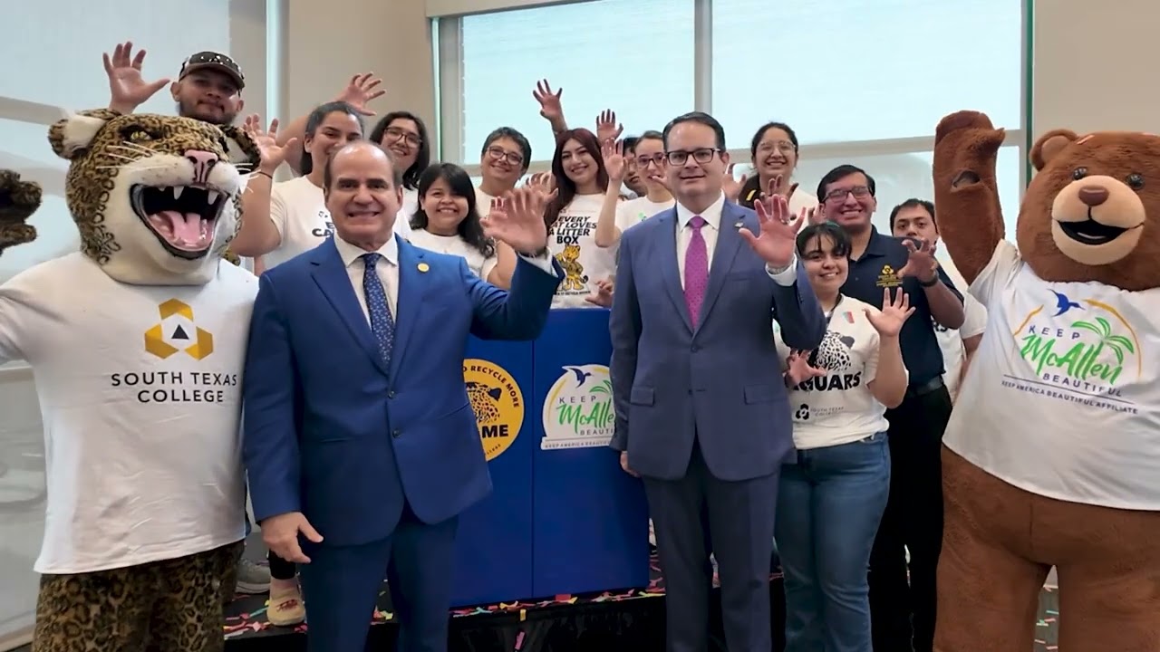 STC, city of McAllen launch recycling pilot program