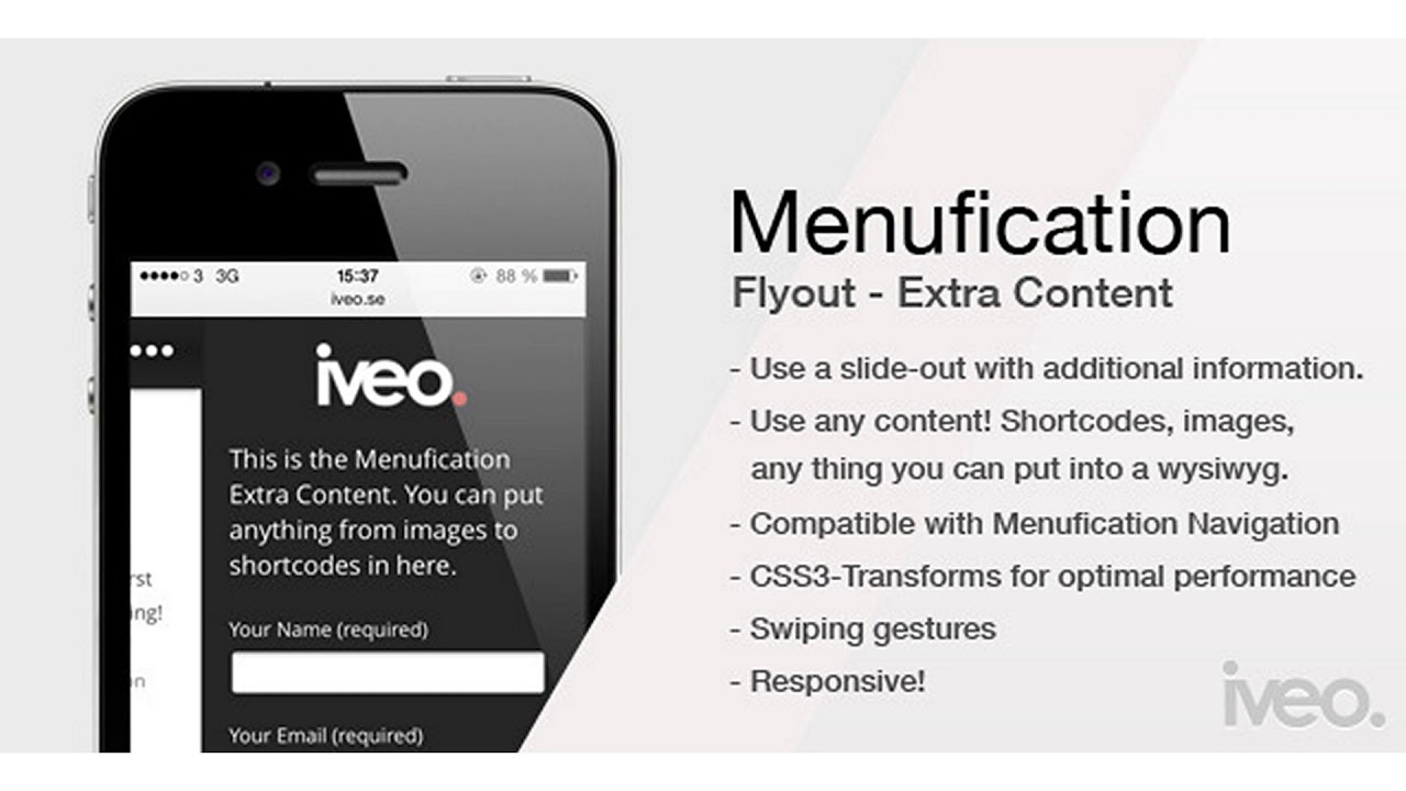 Menufication Extra Content | Codecanyon Scripts and Snippets