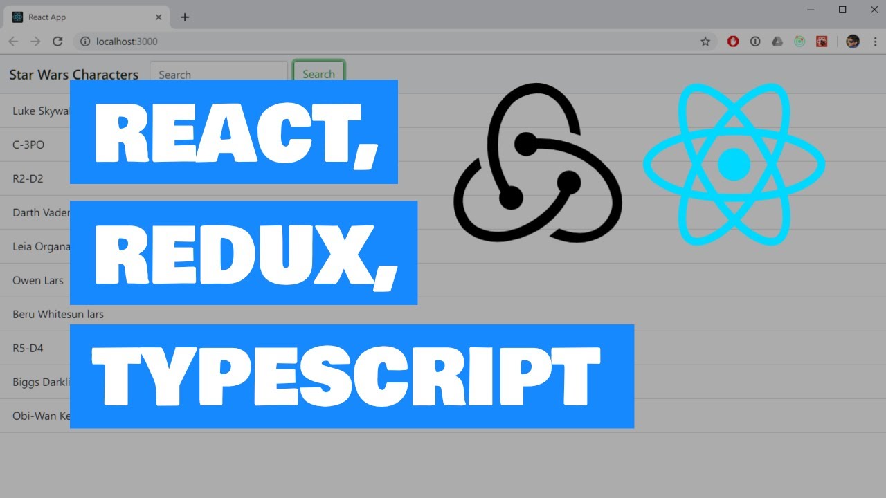 Sample App: React, Redux, TypeScript, API Calls, Test Coverage