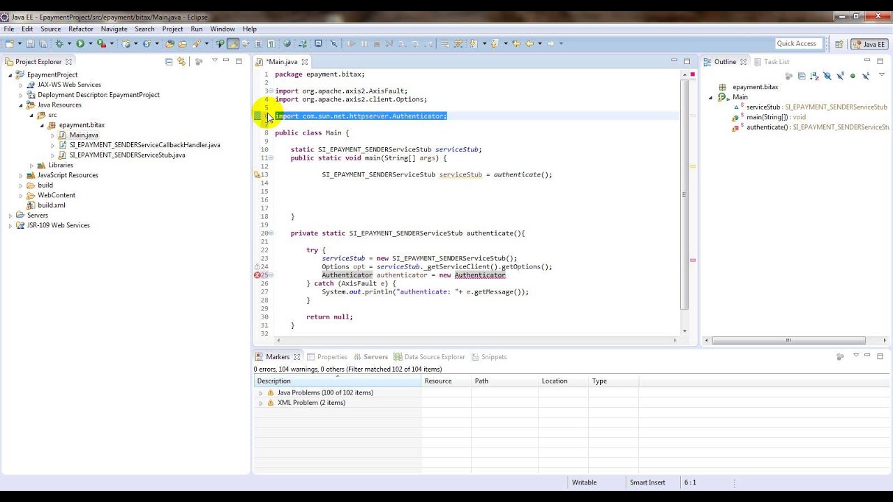 Basic authentication & Call Webservice