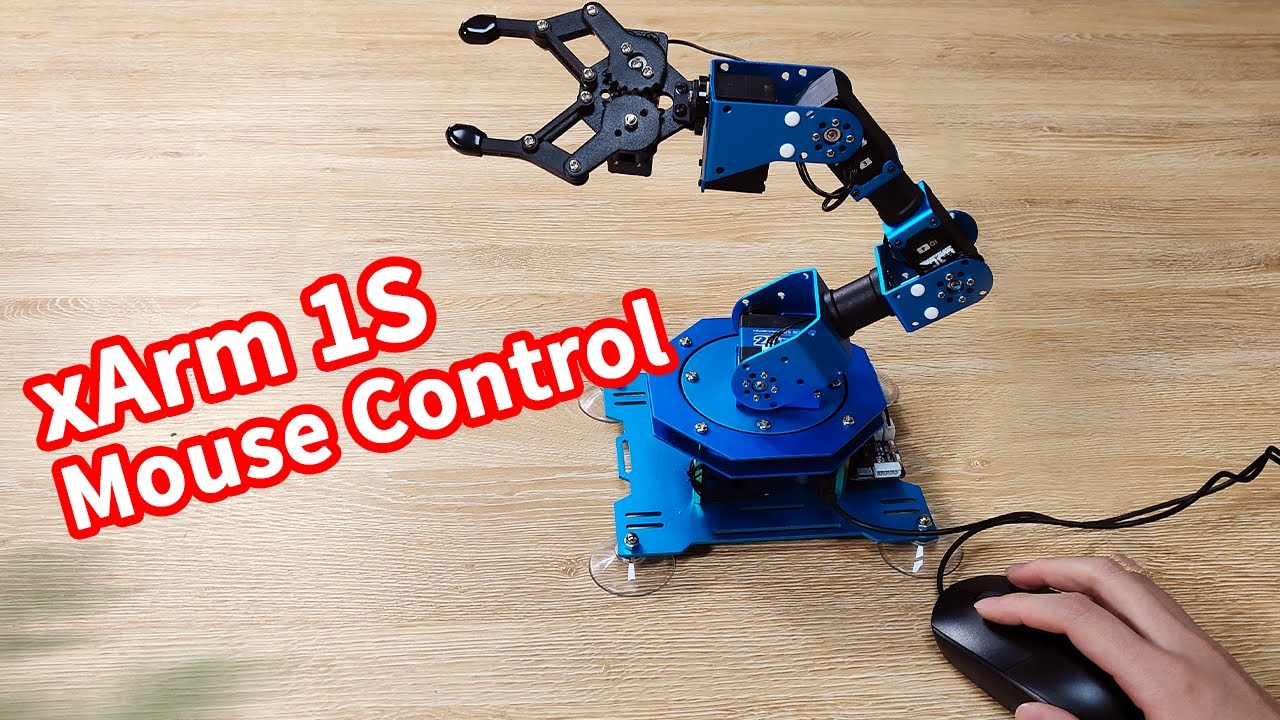 xArm 1S Robotic Arm Mouse Control