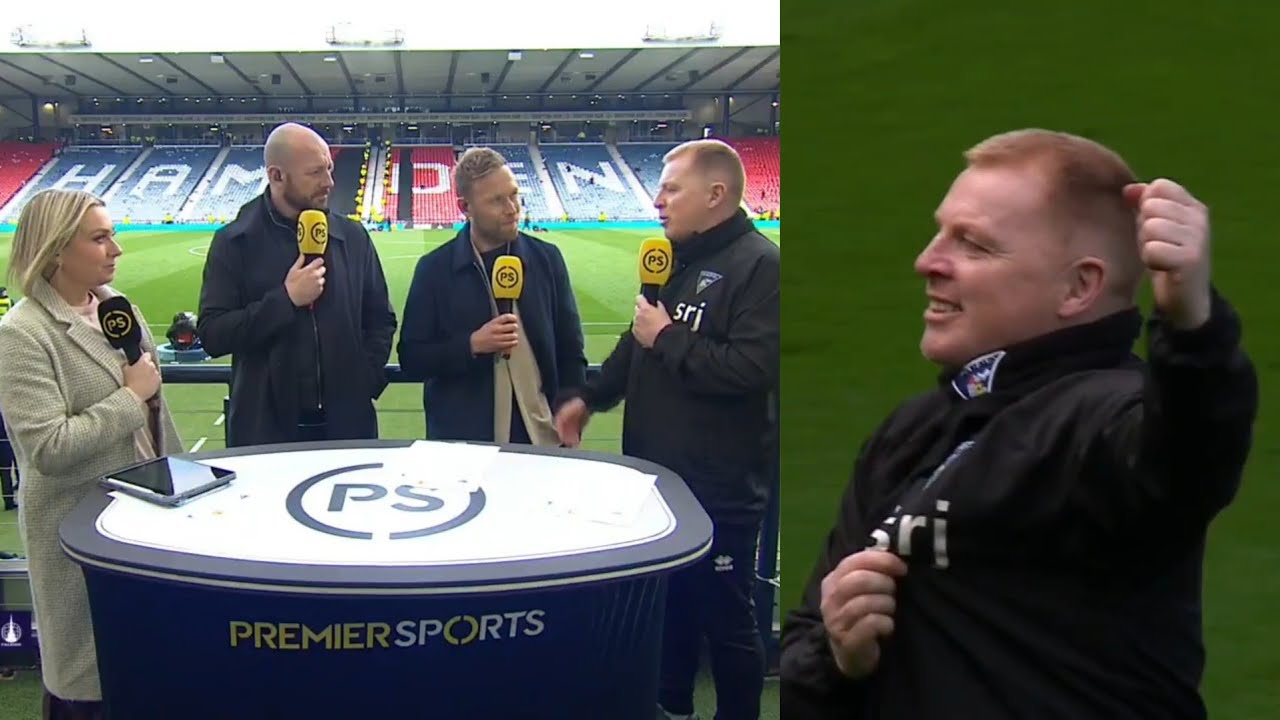 FANTASTIC Neil Lennon Post Match Interview After Dunfermline Reach Scottish Cup Final