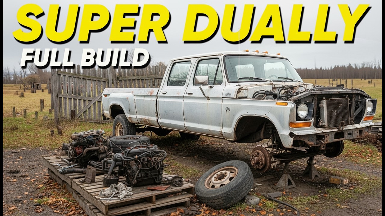 Ford Crew Cab on a Dodge Cummins Chassis! (Super Dually) - Full Build