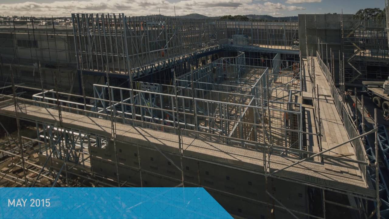 Building the Metronode Data Centre Canberra Timelapse