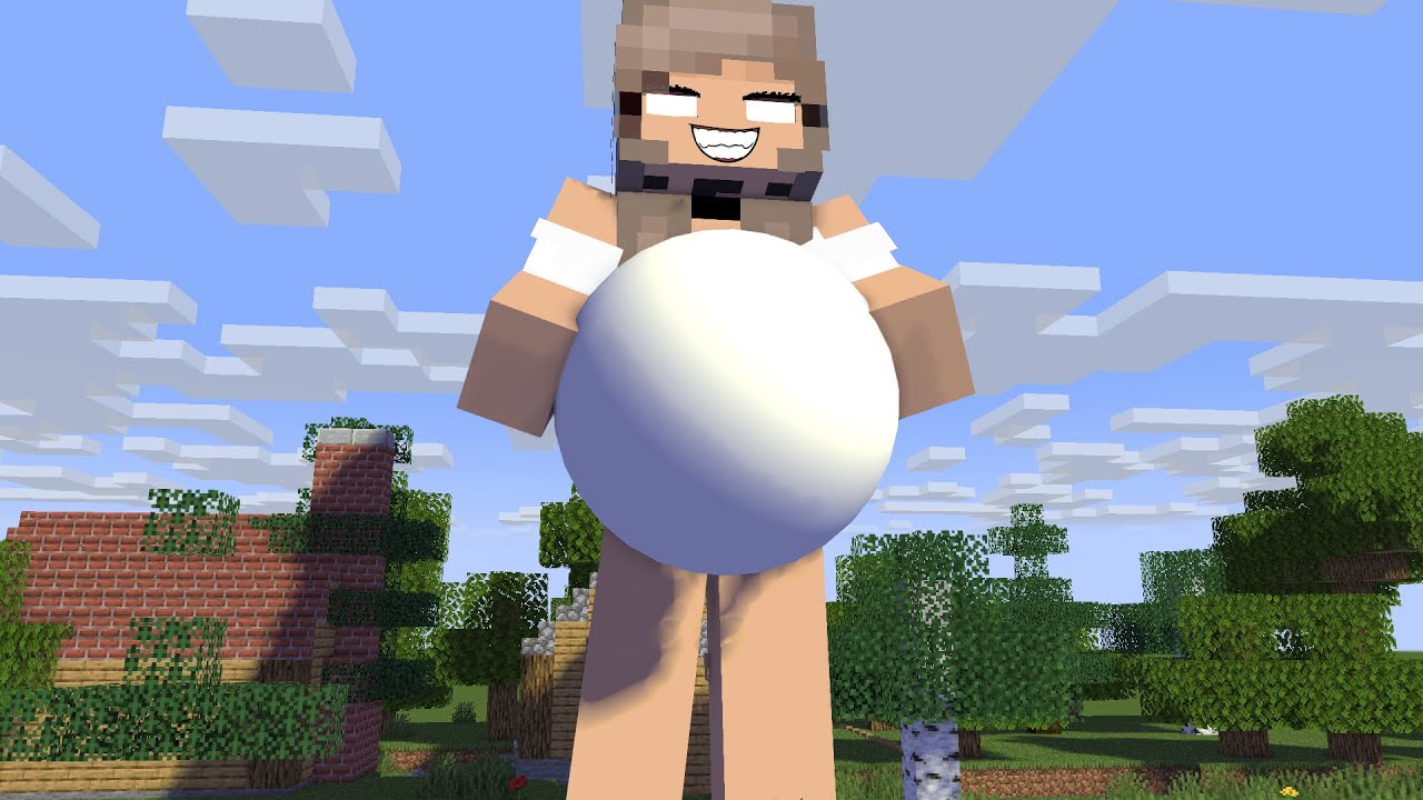 Tiny Growth Battle Vore Animation - Minecraft Animation