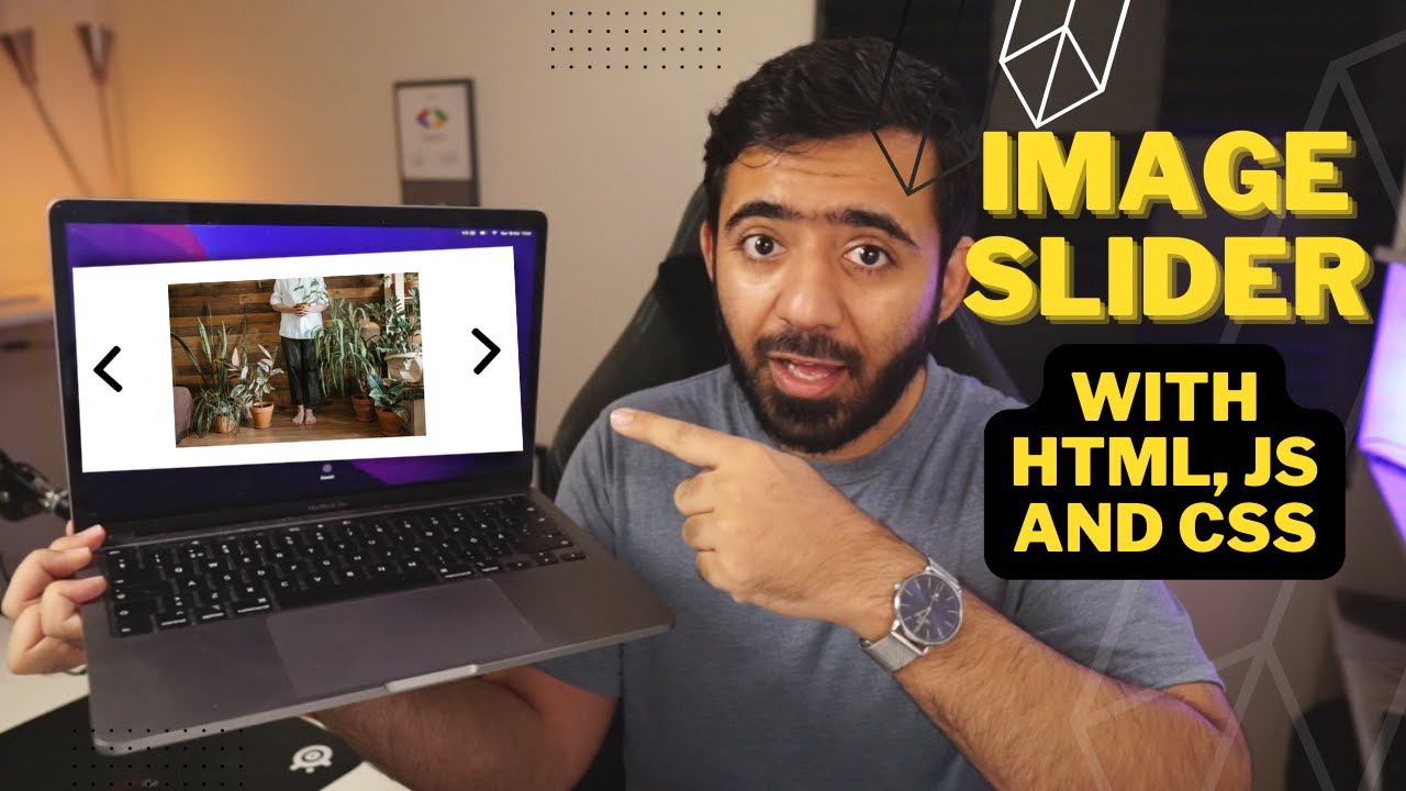 Building an Image Slider from scratch using HTML, JavaScript and CSS