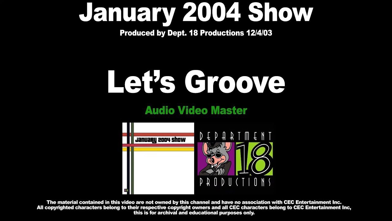 Chuck E. LIVE - Let's Groove (2004)