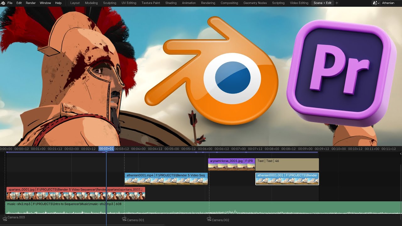 Intro to Blender 5.0 Sequencer - Alternative to Adobe Premiere?